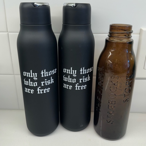 Starbucks | Dining | St Starbucks Store Glass Container And 2 Extra ...